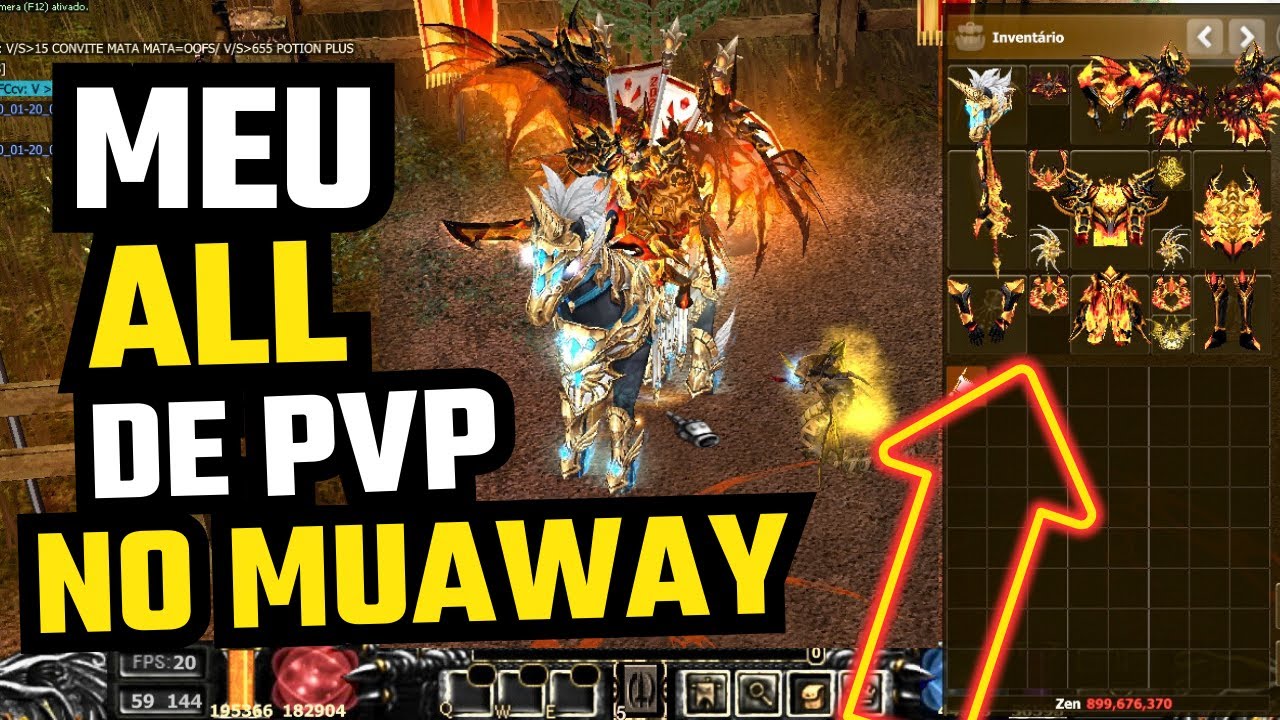 Muaway (PVP) - TESTANDO MEU PRIMEIRO ALL DE PVP: VOCÊ NÃO VAI ACREDITAR ...
