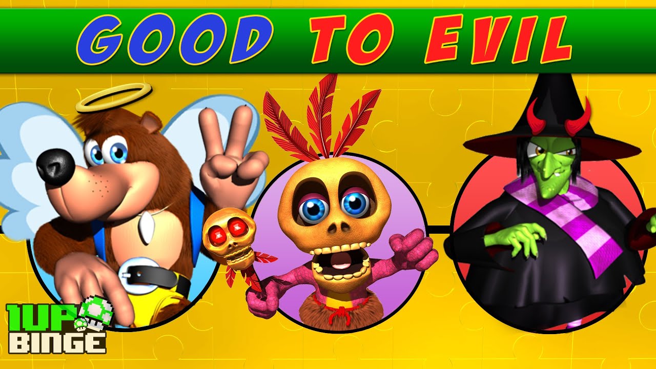 Banjo Kazooie Characters: Good to Evil - YouTube