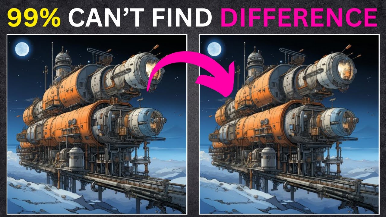 Find The Difference Puzzle Game Next Level: Space Station Riddles pt 21 ...