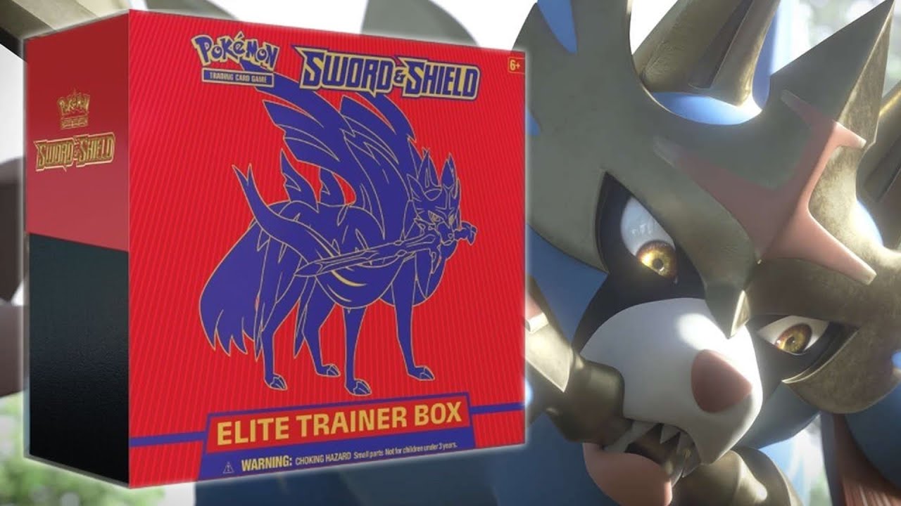 LEGENDARY LUCK!!! In This Pokemon Sword and Shield Elite Trainer Box ...