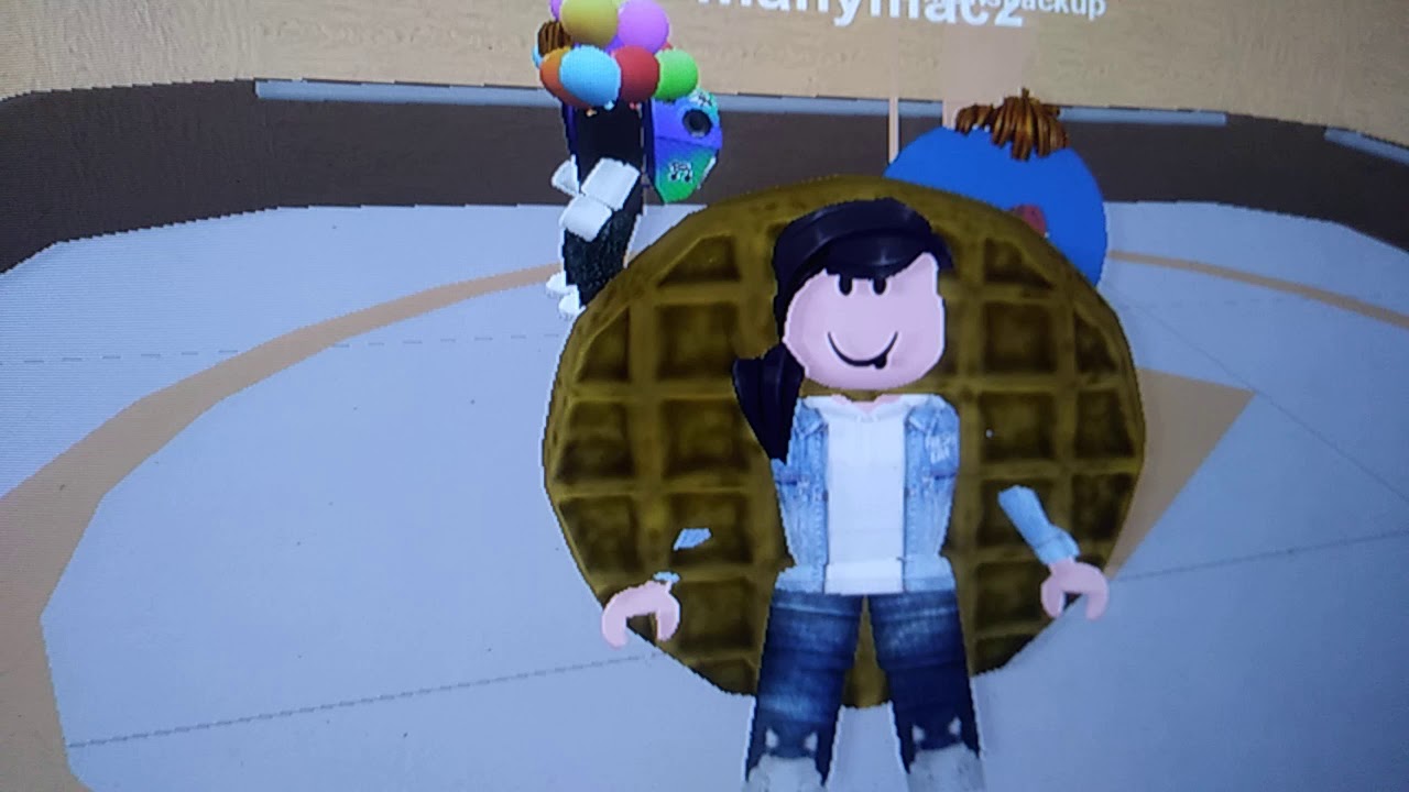 I GOT A WAFFLE IN ROBLOX FOR THE FIRST TIME!!! - YouTube