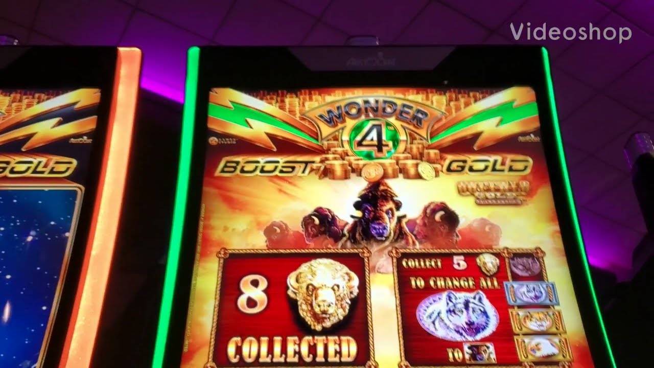 UP TO $7.20 BETS & SUPER FREE GAMES on WONDER 4 BOOST GOLD BUFFALO GOLD ...