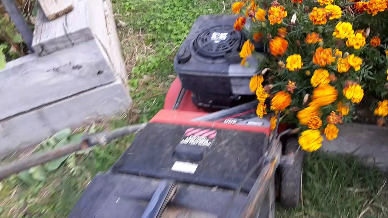 red morrison mower - YouTube