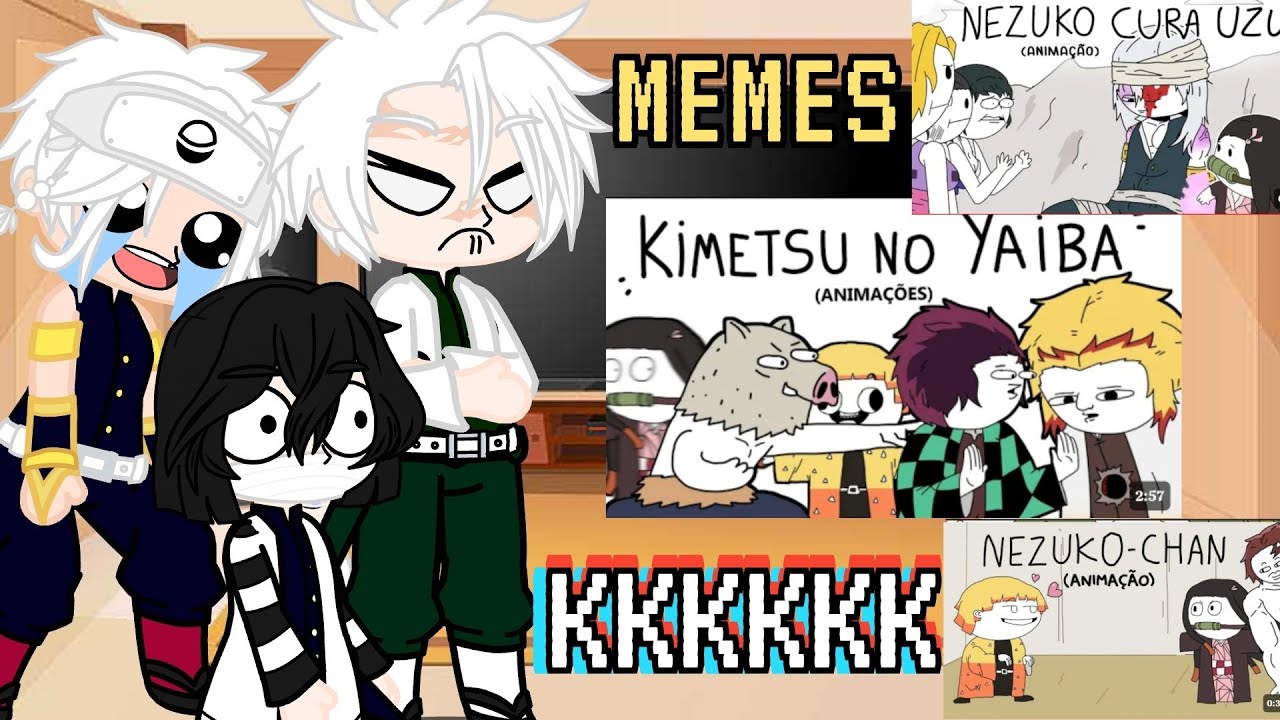 Hashiras react a memes de Kimetsu no yaiba 😂 ️ HASHIRAS REACT A VÍDEOS ...