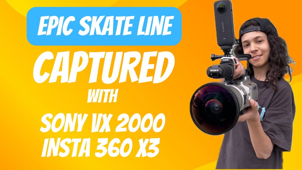 Epic Skate line captured with Sony VX 2000 & Insta360X3 - YouTube