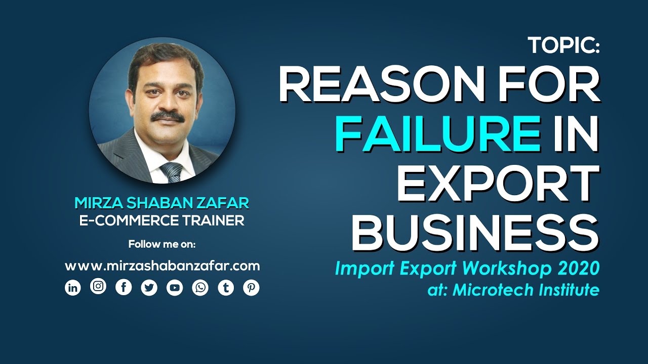 What are the Reasons for Failure in Import Export Business and how to ...