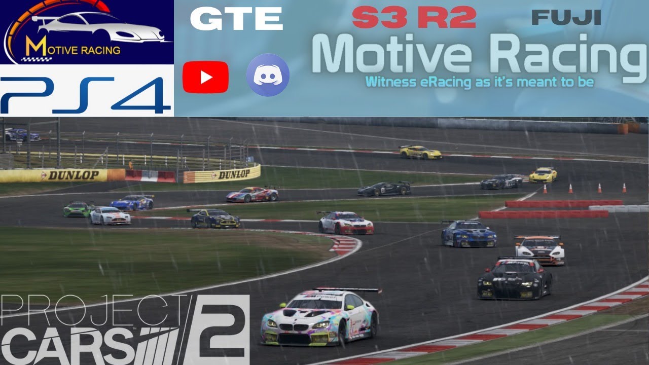 [TIER 1] (PS4) Project Cars 2 | GTE Championshp | Round 2 | Fuji ...