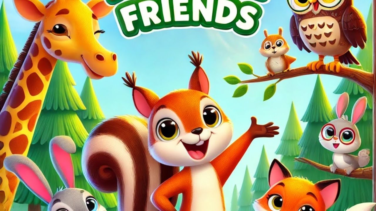 Meet the Forest Friends: A Fun Adventure with Nature's Animals for Kids ...