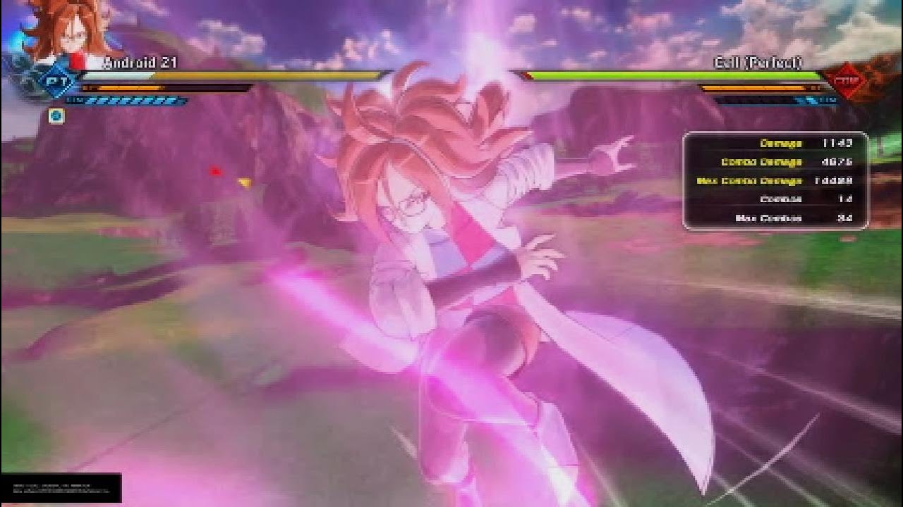 Android 21 Easy Appetizing Rush Combo | Fast Movement Cancel - YouTube