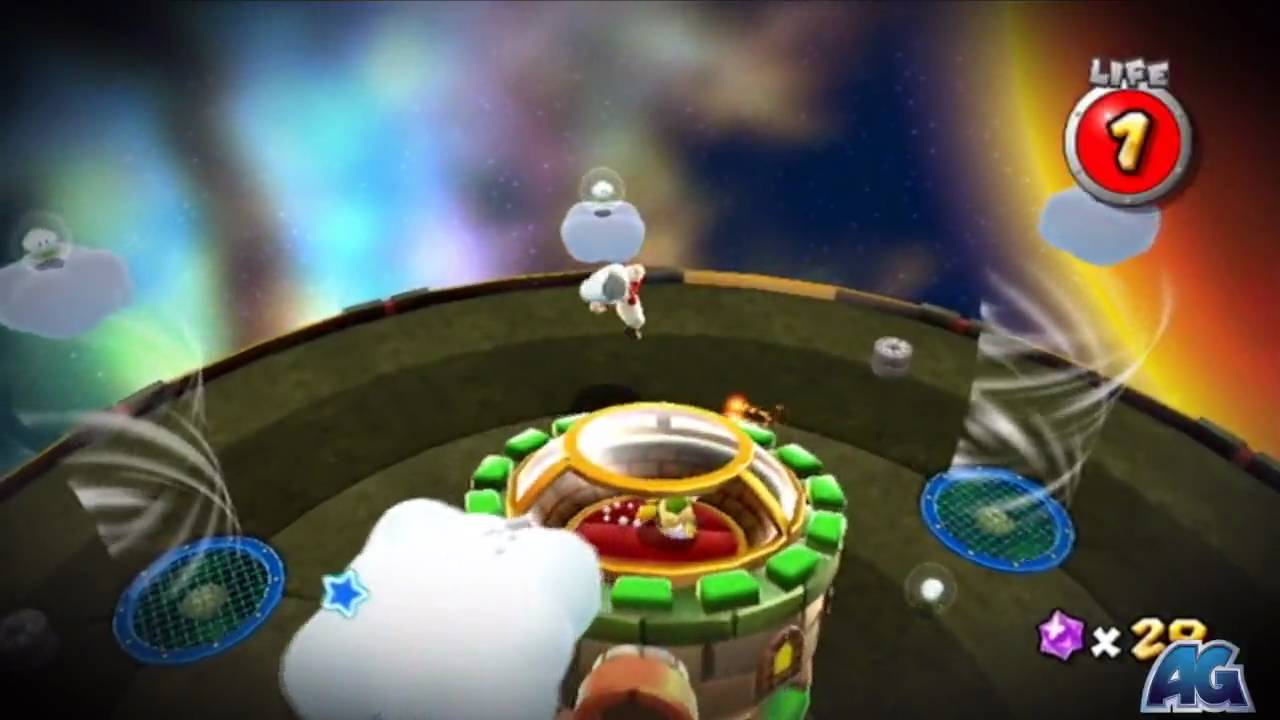 Super Mario Galaxy 2 - Bowser Jr.'s Boom Bunker - Prankster Comet ...