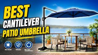 Best Cantilever Patio Umbrella 2026: Top 11 Offset Umbrellas for Wind & UV Protection