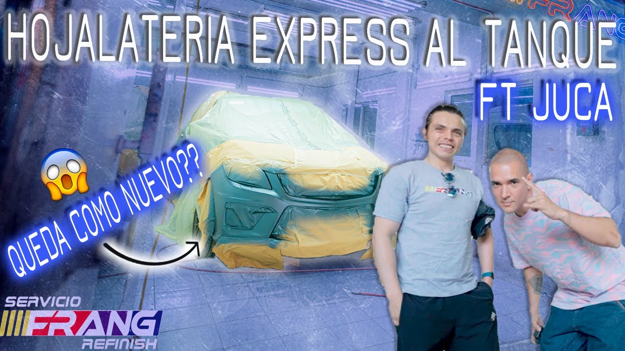 Chocaron el TANQUE de JUCA? | Servicio Frang Refinish (lo reparó ...
