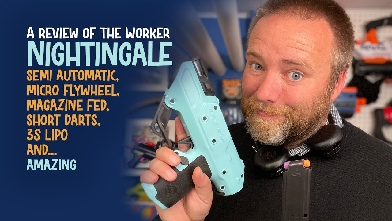 Worker Nightingale Review - An amazing semi-auto flywheel sidearm ...
