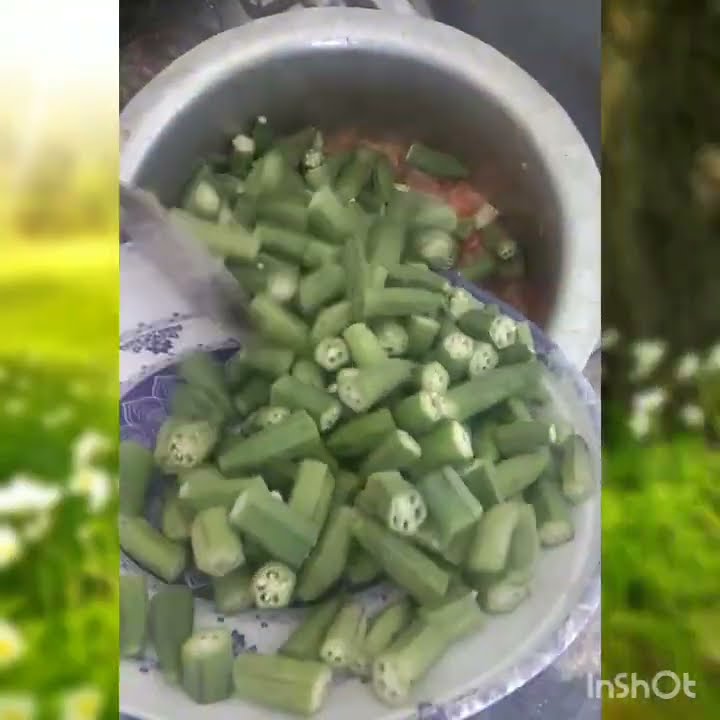 Punjabi Bhindi... First Recipe Video Of Chachi's Kitchen 🍲💞 - YouTube