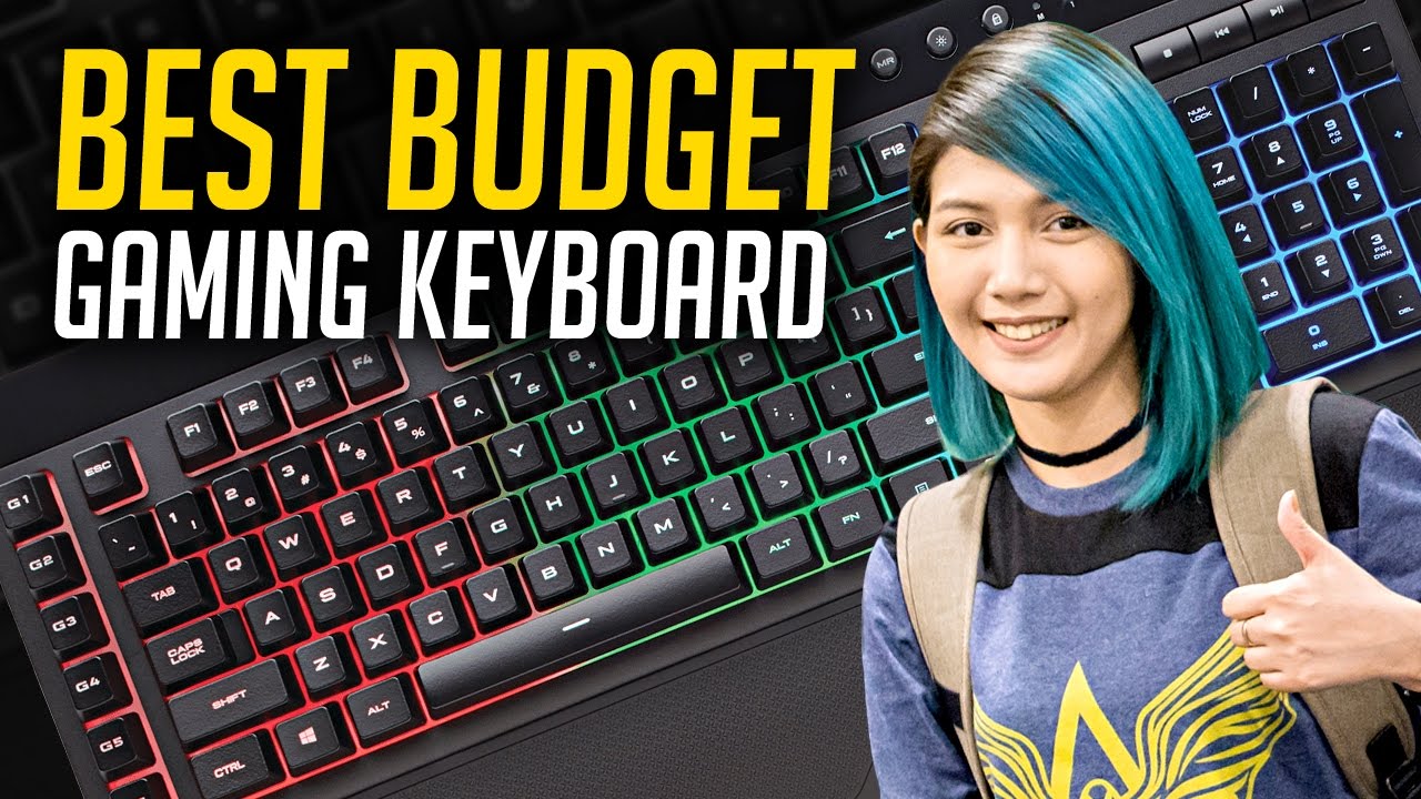 The Best BUDGET Gaming Keyboard? CORSAIR K55 RGB Review VS Cherry MX ...