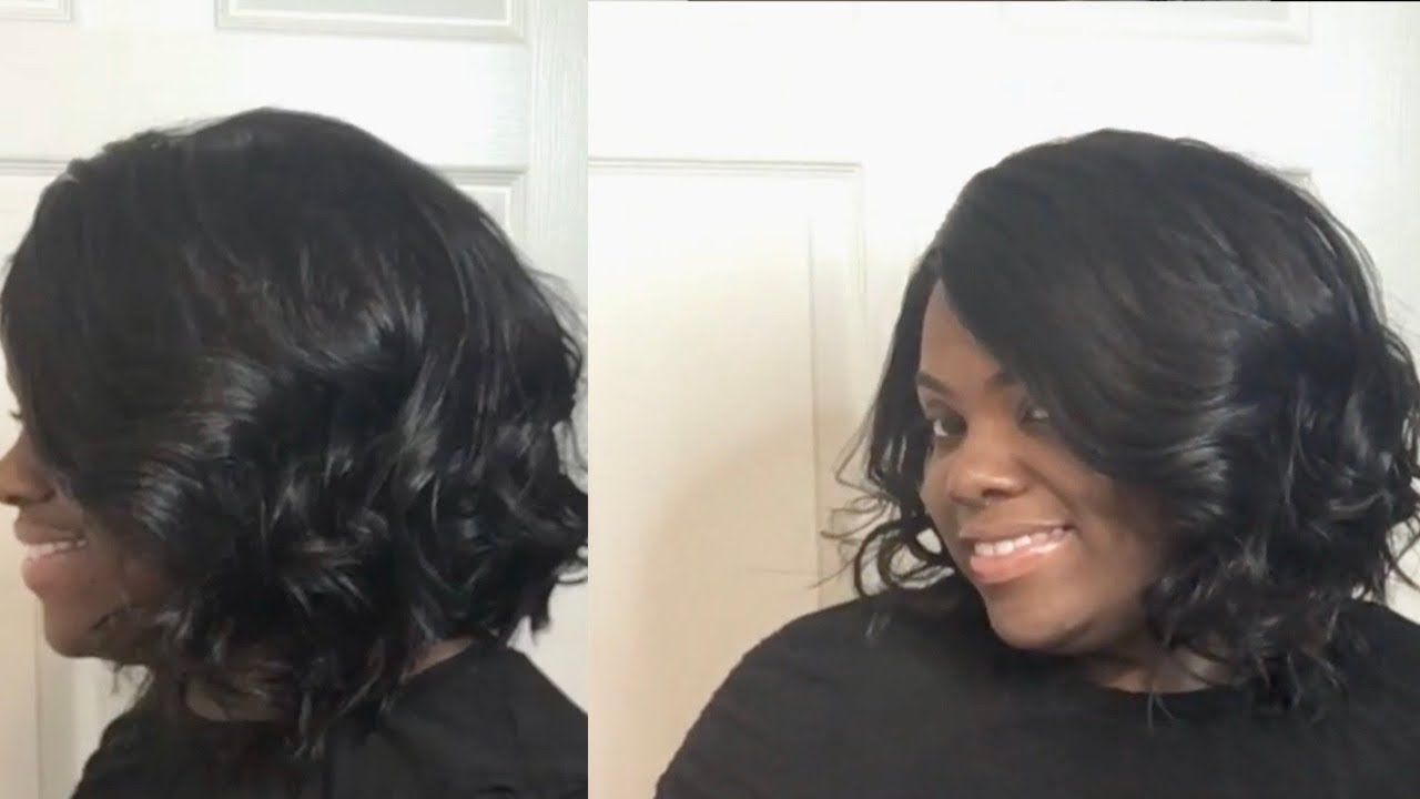 CURLING MY BOB TUTORIAL - YouTube