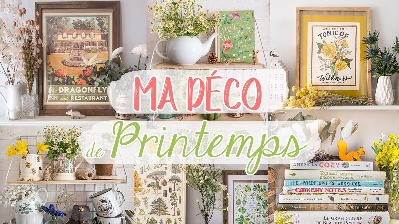 🌼🌿 Ma Déco de PRINTEMPS 🌿🌼 - YouTube