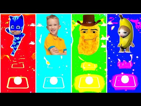 Pj Masks Catboy 🆚 Vald And Niki 🆚 Gegagedigadagedago 🆚 Banana Cat 🎶 Who ...