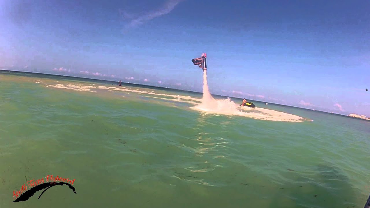 Hoverboard backflip practice in Cancun 2014 - YouTube