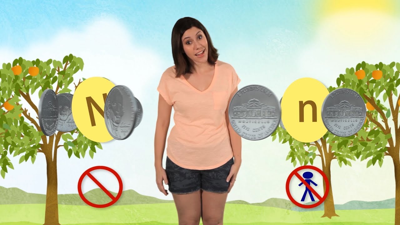 ABC phonics: The Letter N for Kids - YouTube