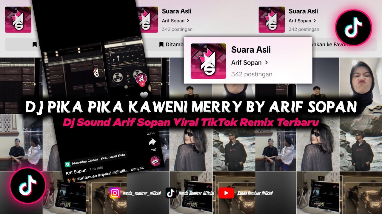 Dj Pika Pika Kaweni Merry By Arif Sopan || Dj Sound Arif Sopan Viral ...