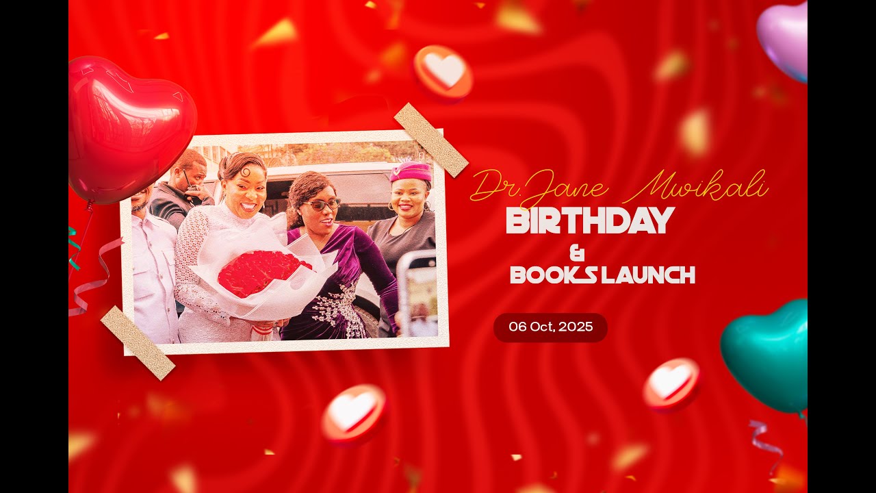 DR. JANE MWIKALI'S BOOK LAUNCH AND BIRTHDAY CELEBRATION || 5TH OCTOBER ...