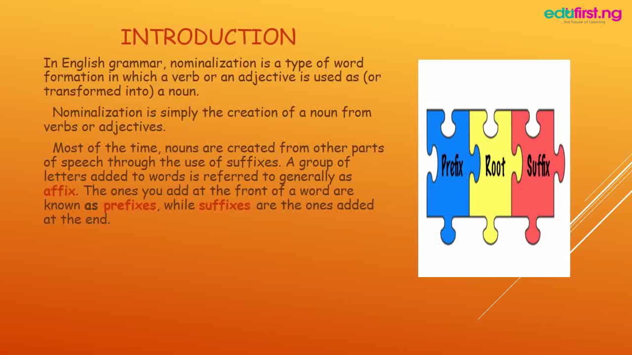 Nominalisation | English | SS1 - YouTube