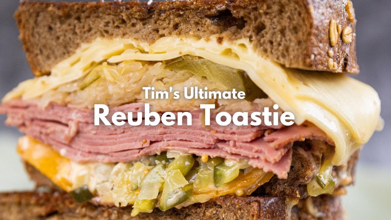 Tim's Ultimate Reuben Toastie - YouTube