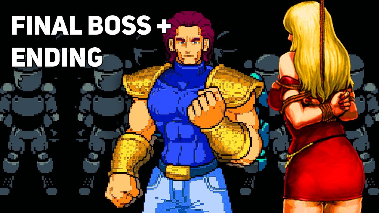 Double Dragon Gaiden: Rise of The Dragons (FINAL BOSS + ENDING B) - YouTube