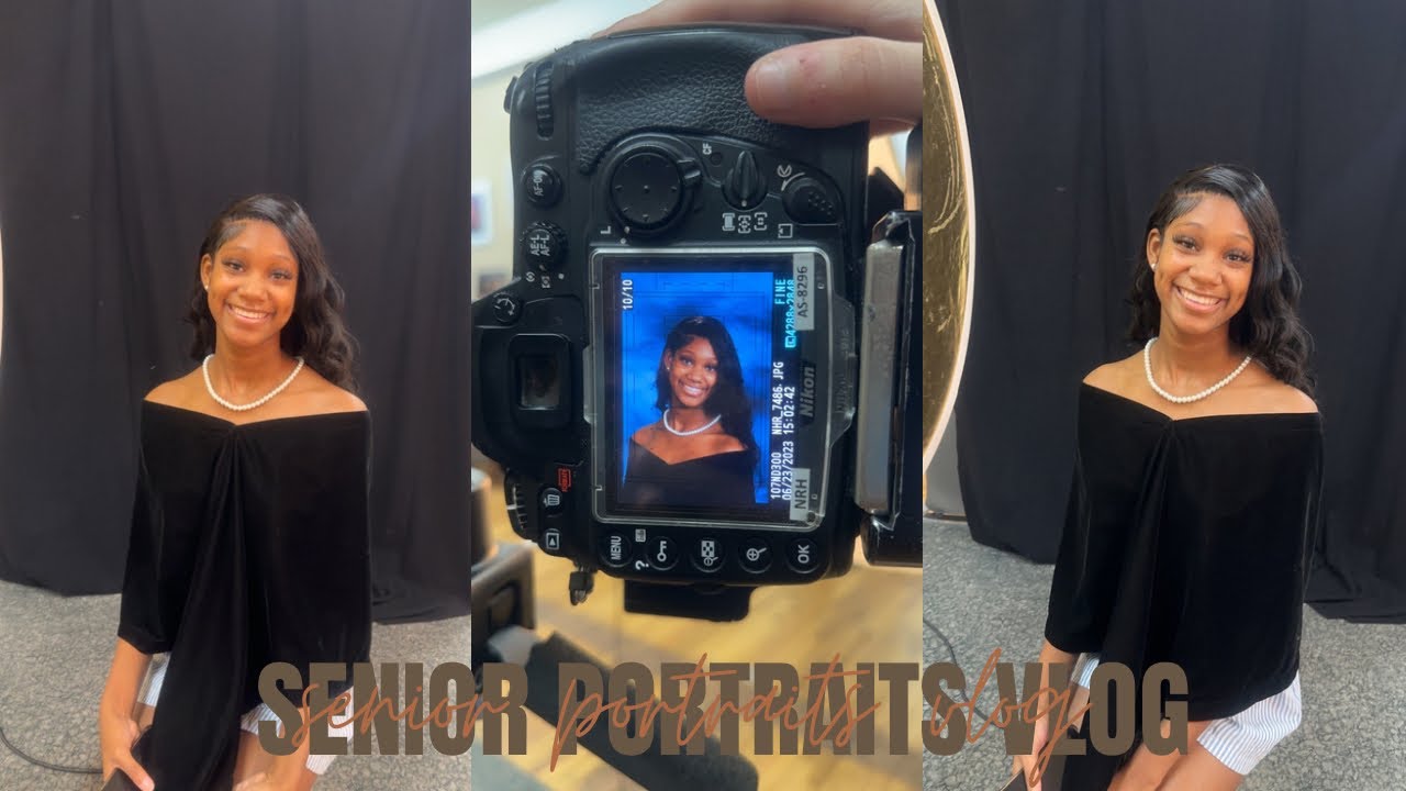 senior portraits vlog! | .001 - YouTube