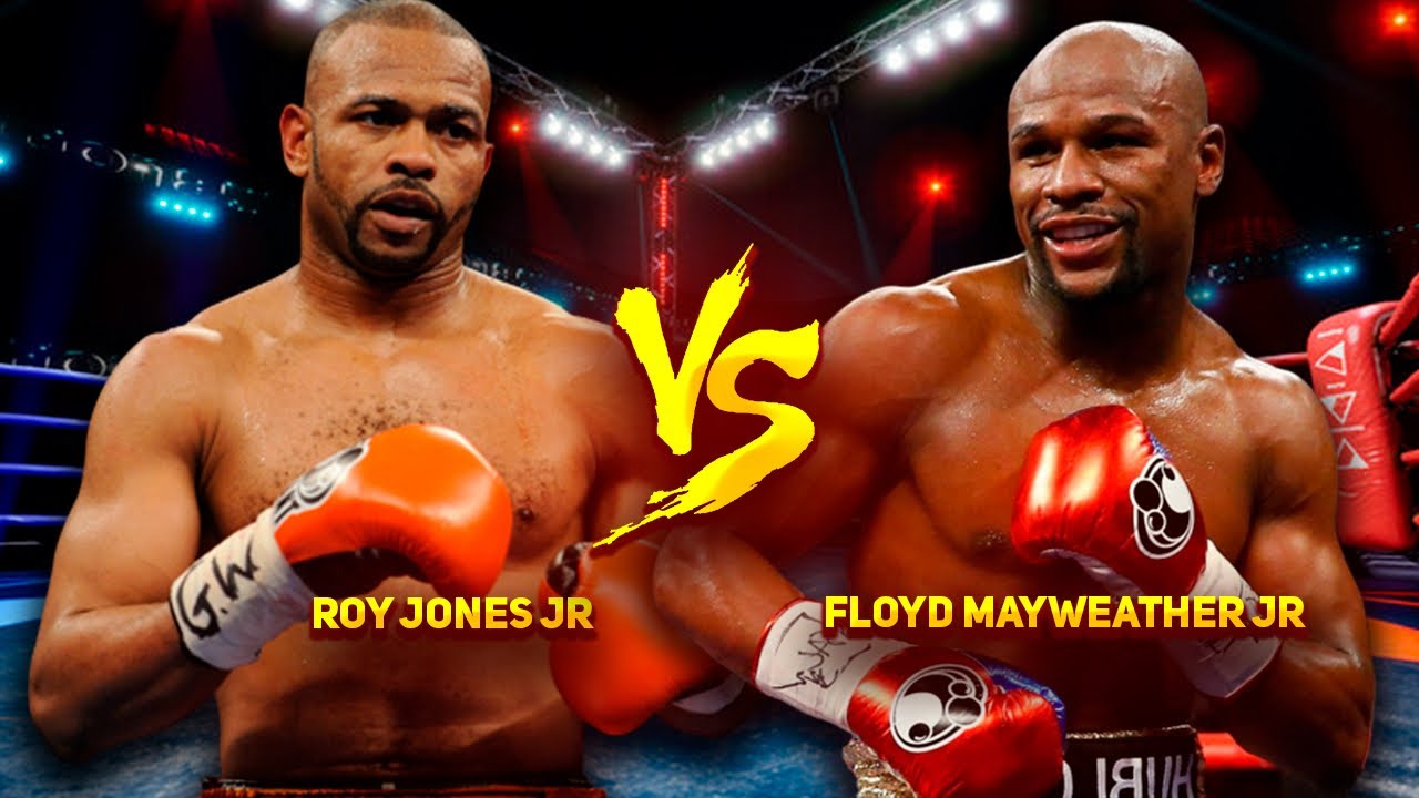 Roy Jones JR 💪🏼😎VS😎💪🏼Floyd Mayweather JR #royjones #floydmayweather # ...