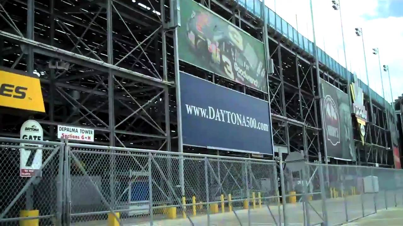 Daytona Speedway Grandstands - YouTube