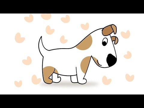 Adventures of Barko: The Animated Cartoon Dog #oil pastel drawing,#oil ...