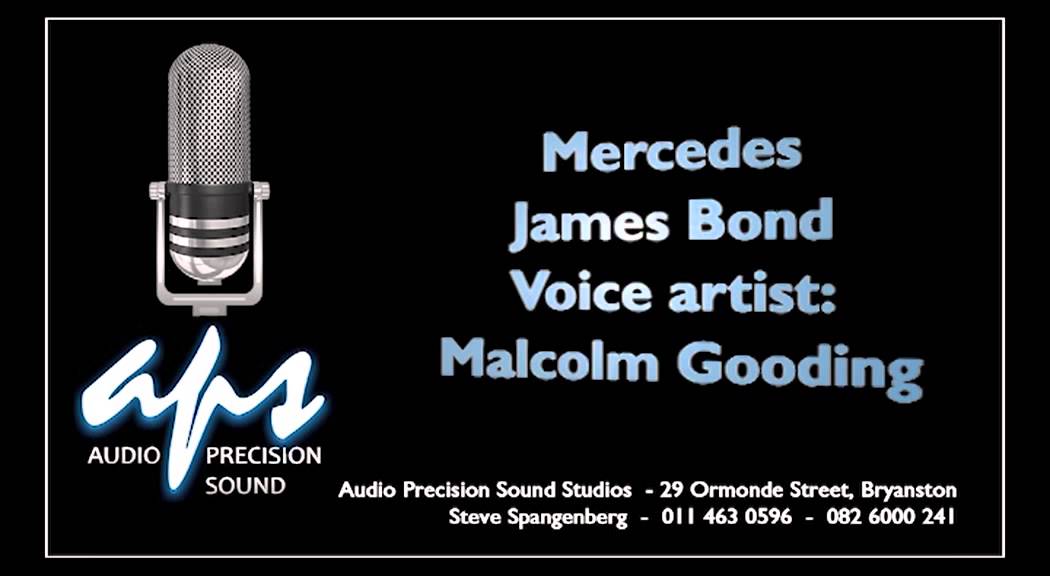 Mercedes James Bond with Malcolm Gooding - YouTube