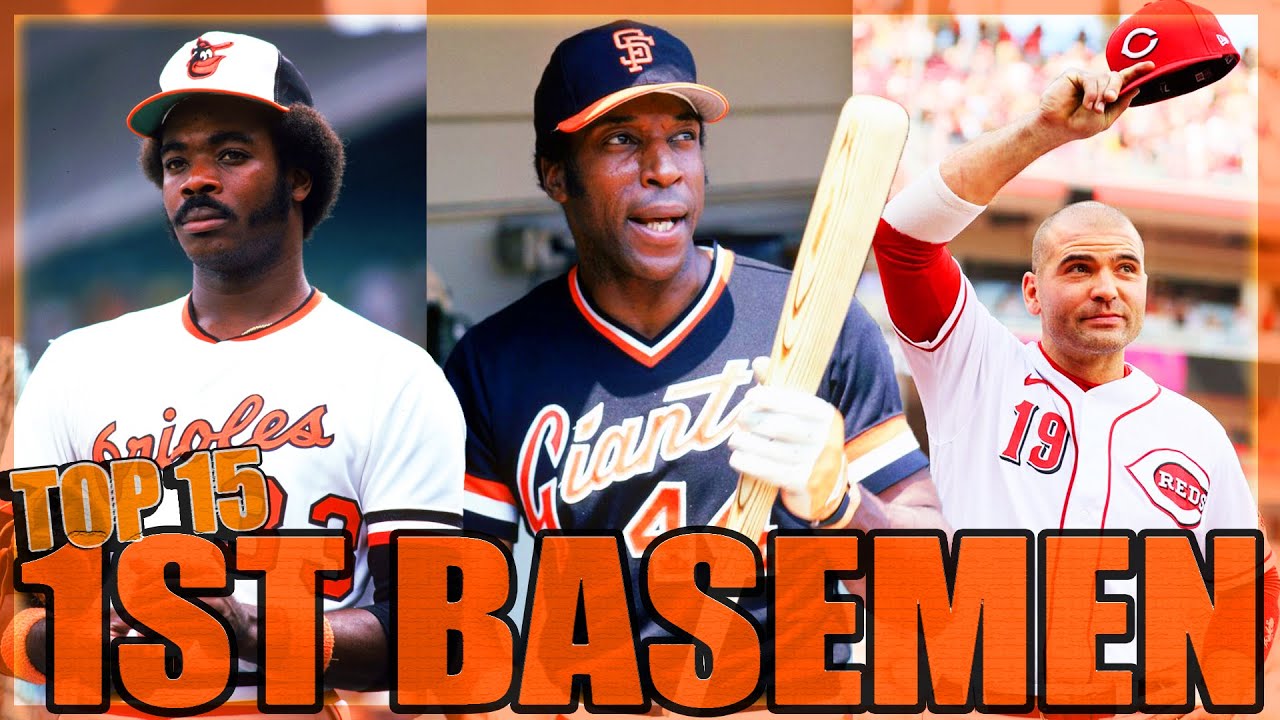 The Top 15 MLB FIRST BASEMEN Of All Time!! MURRAY, McCOVEY, VOTTO ...