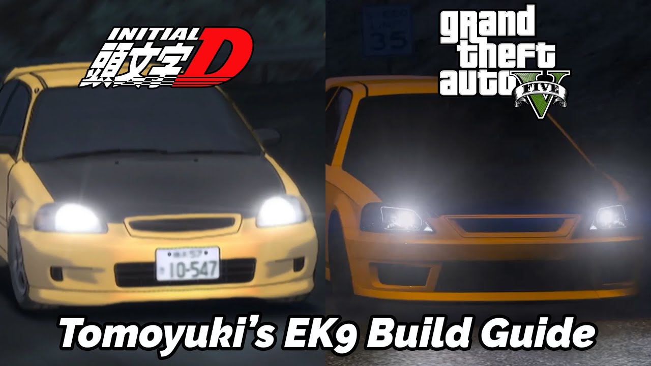 Initial D GTA Build Guide | Tomoyuki's EK9 - YouTube