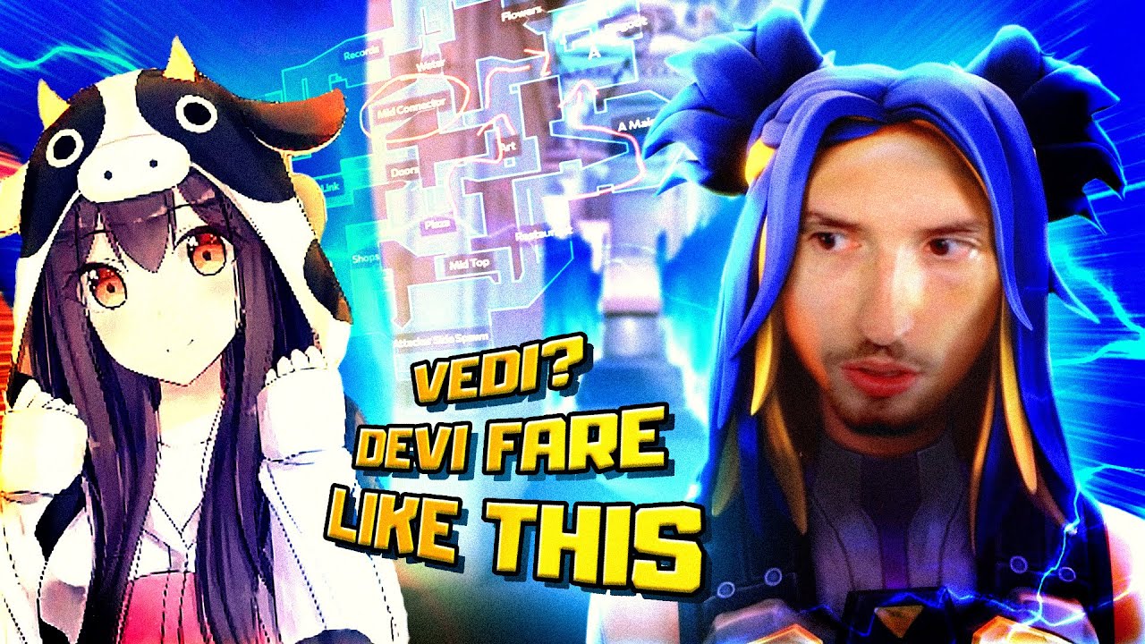UN PRO PLAYER MI FA IL COACHING PIU' INSANE MAI VISTO SU VALORANT - YouTube