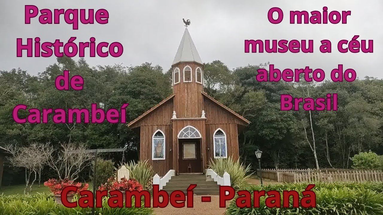 O maior museu a céu aberto do Brasil - Parque Histórico de Carambeí ...