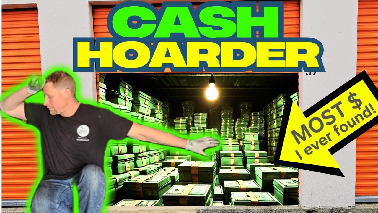 Hoarder Storage Unit PAYS OFF! ~ He HOARDED CASH ~ I found more money ...