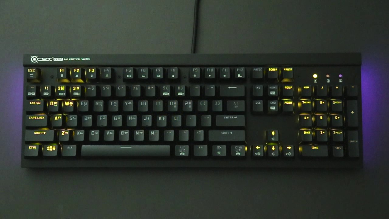 COX CK700 LEDeffect 10 - YouTube