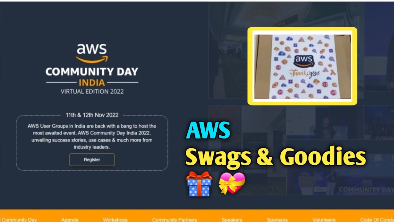 AWS Community Day India 2022 Event || Free Swags & Goodies || Register ...