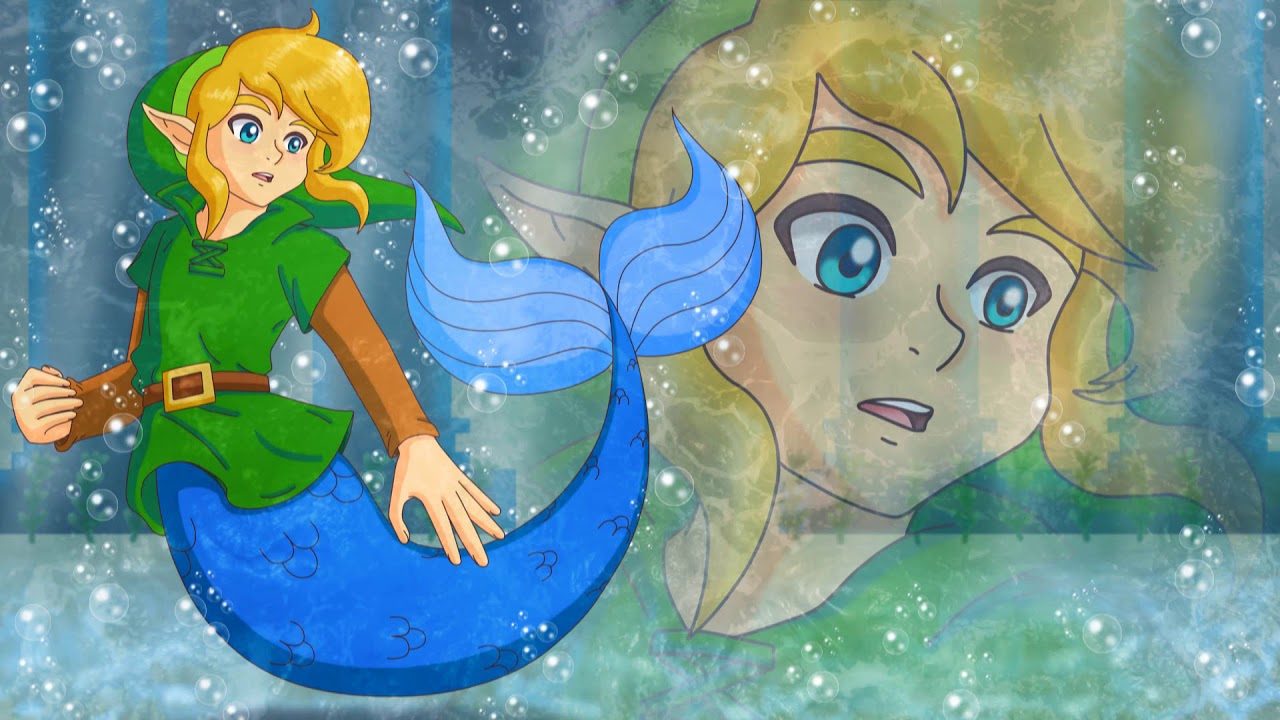 Remix Zelda Oracle of Ages Mermaid Cave - Nintendo Switch Remake ...