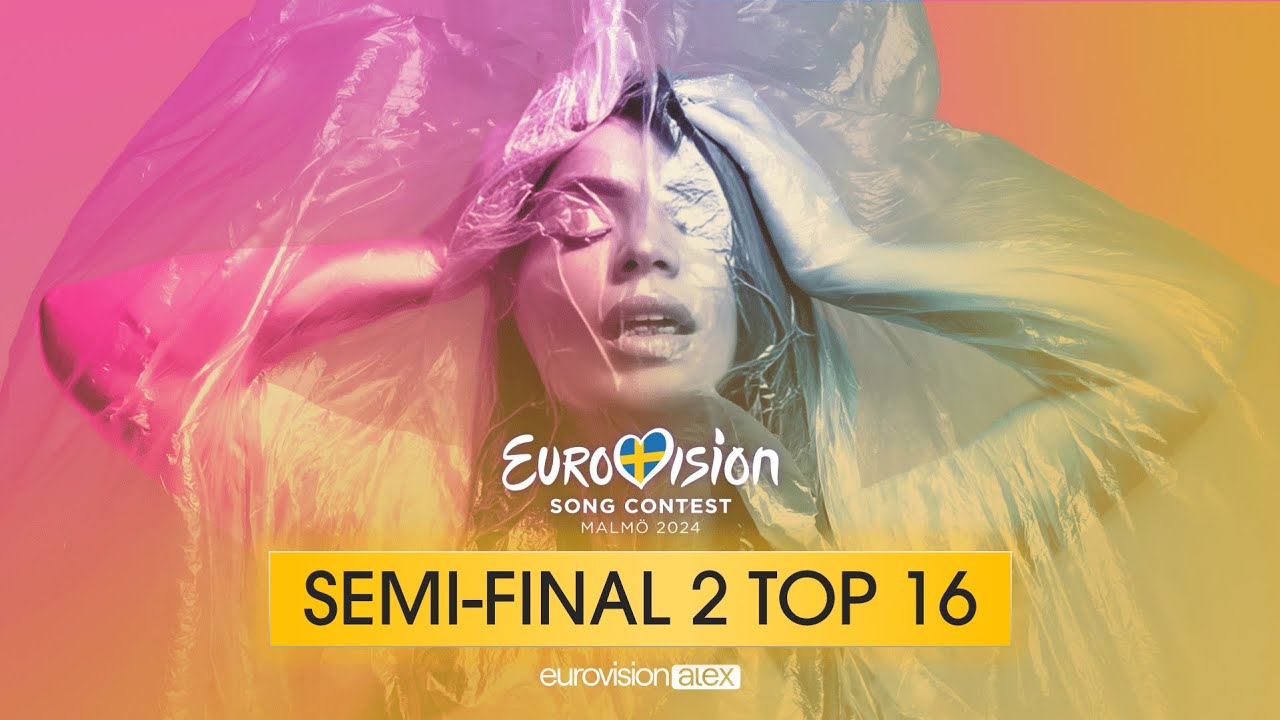 Eurovision Song Contest 2024 | Semi-final 2 | Top 16 - YouTube