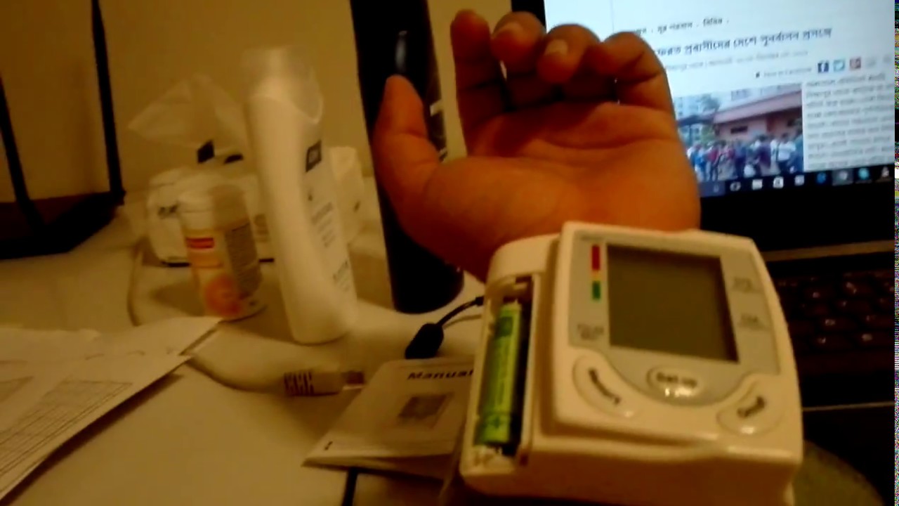 Blood Pressure monitor problem from Aliexpress - YouTube