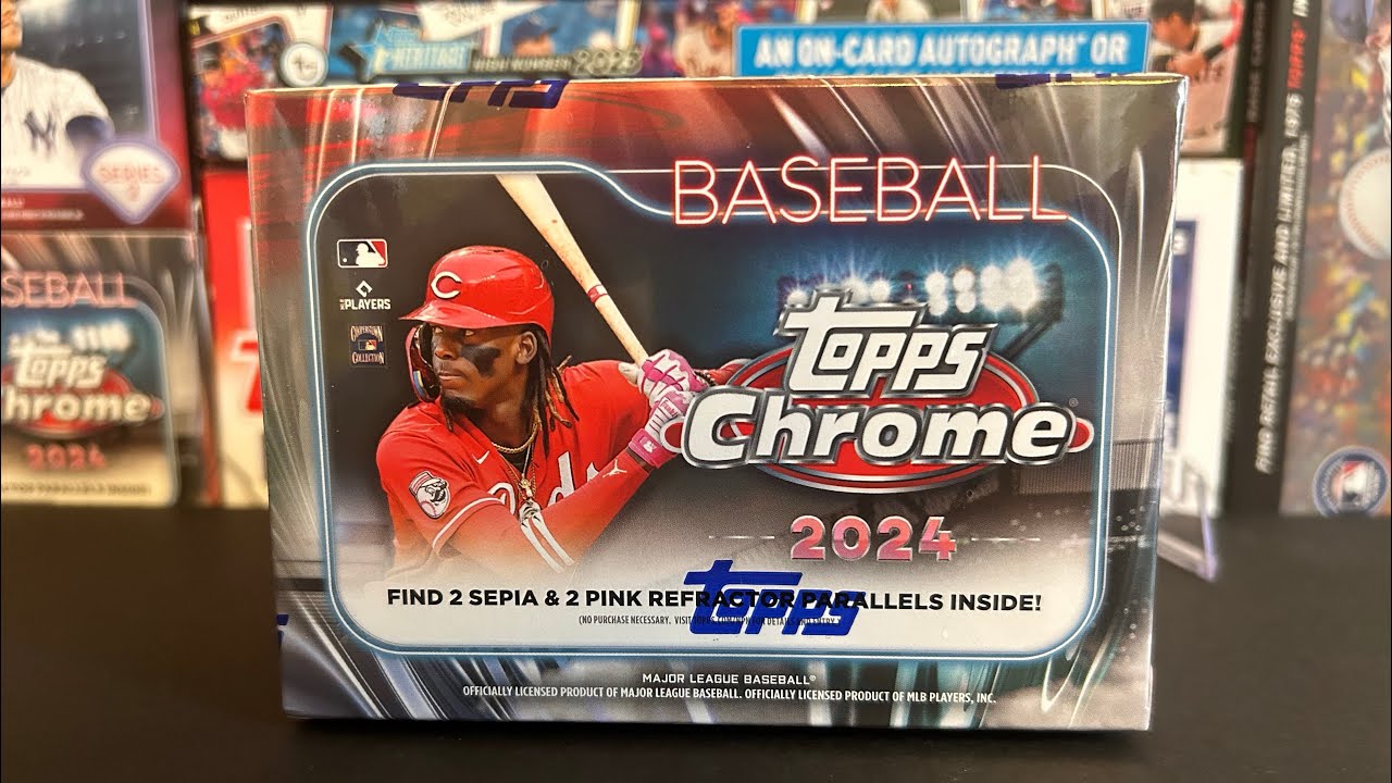 2024 Topps Chrome Blaster - YouTube