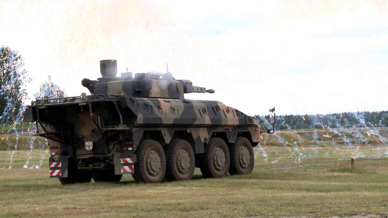 BOXER CRV for LAND 400 Phase 2 - YouTube