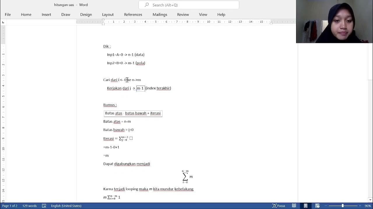 Tugas Besar - UAS(Pencocokan string dengan menggunakan algoritma Brute Force - YouTube