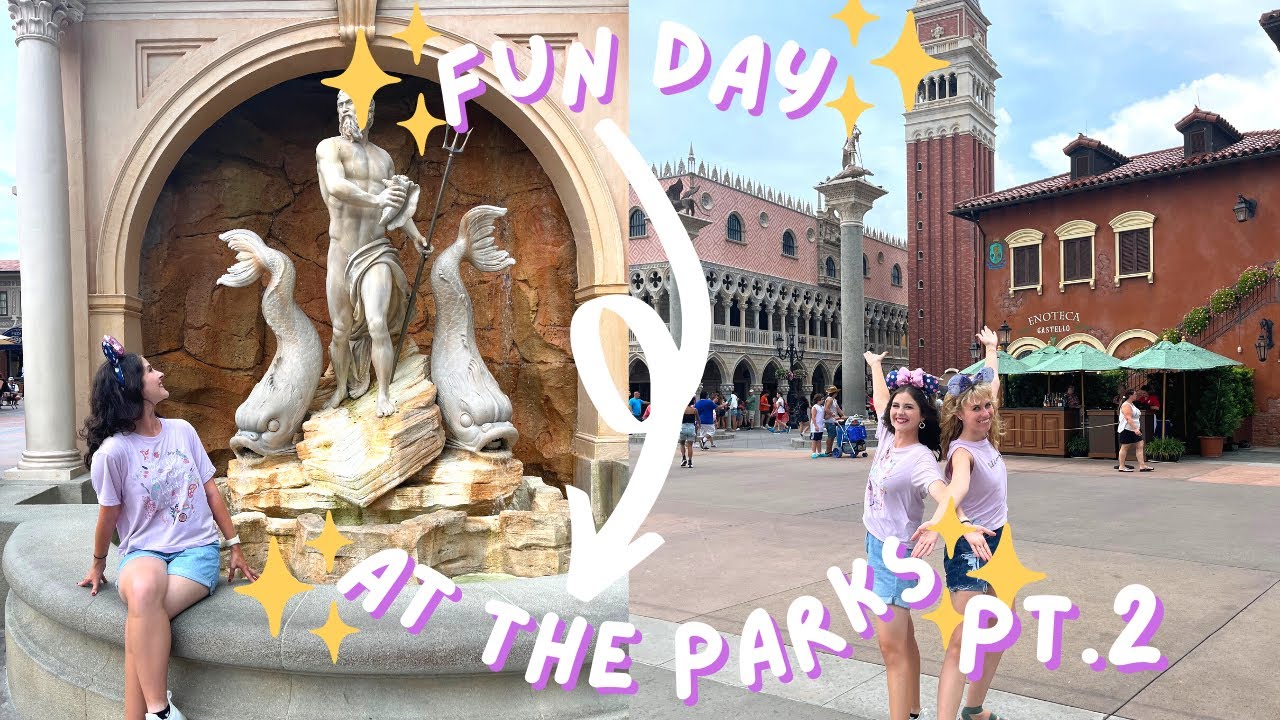 FUN DAY AT THE PARKS PART TWO// DCP SPRING 2022 - YouTube