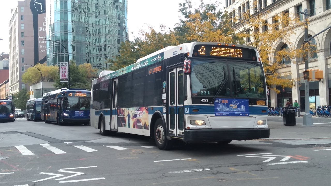 NYCT Bus: 2009 Orion VII Next Gen Hybrid #4272 on the M2 Limited @4th ...