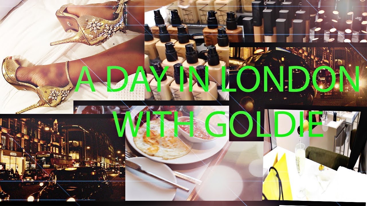 A DAY IN LONDON WITH GOLDIE - YouTube